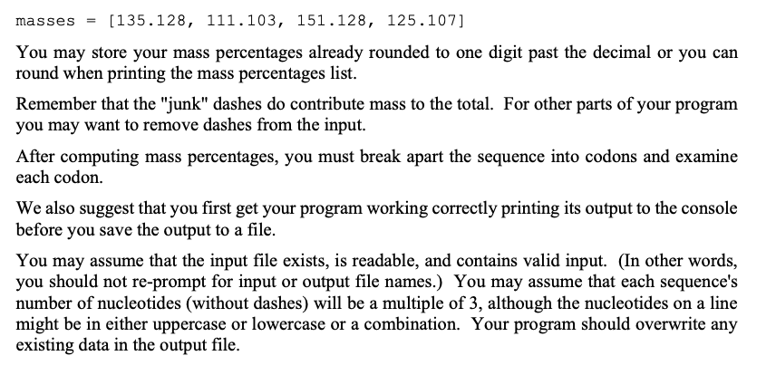Solved This assignment focuses on arrays and file/text | Chegg.com