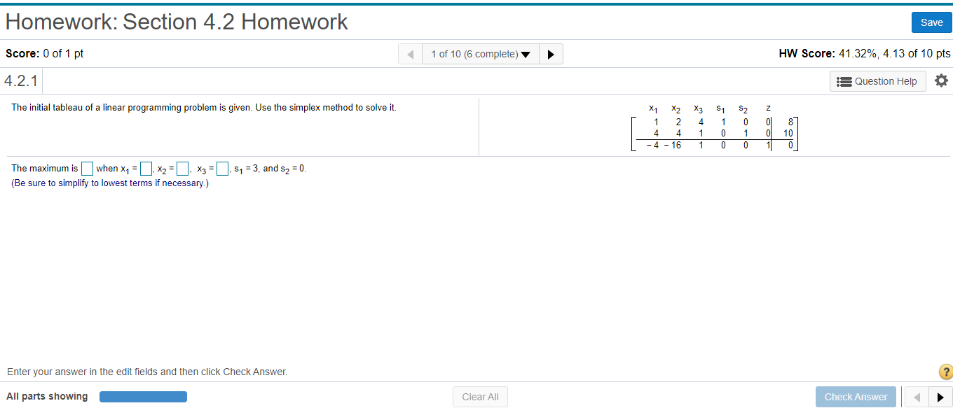 Solved Homework Section 4 2 Homework Save Score 0 Of 1 Pt