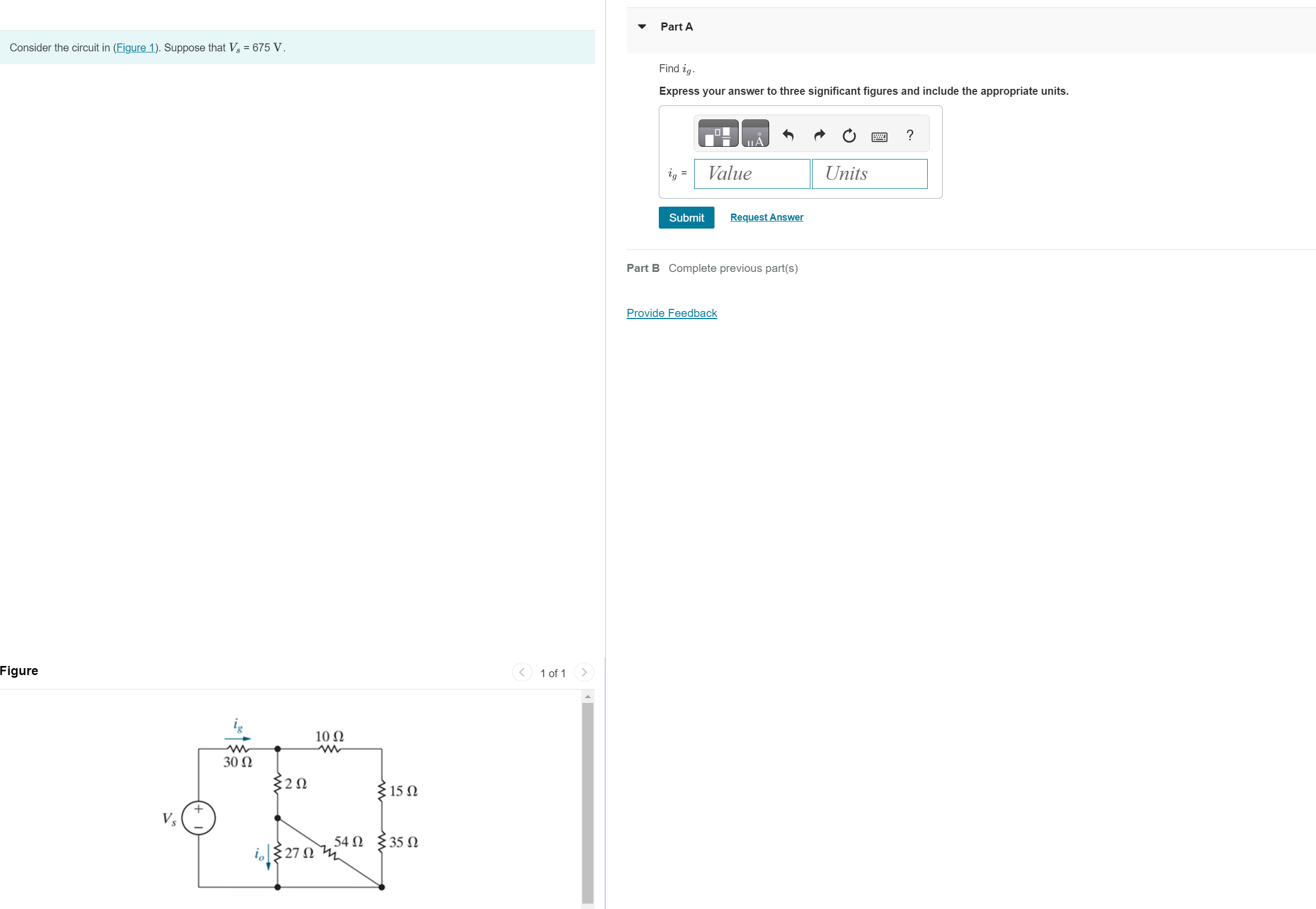 Solved Consider the circuit in (Figure 1). ﻿Suppose that | Chegg.com