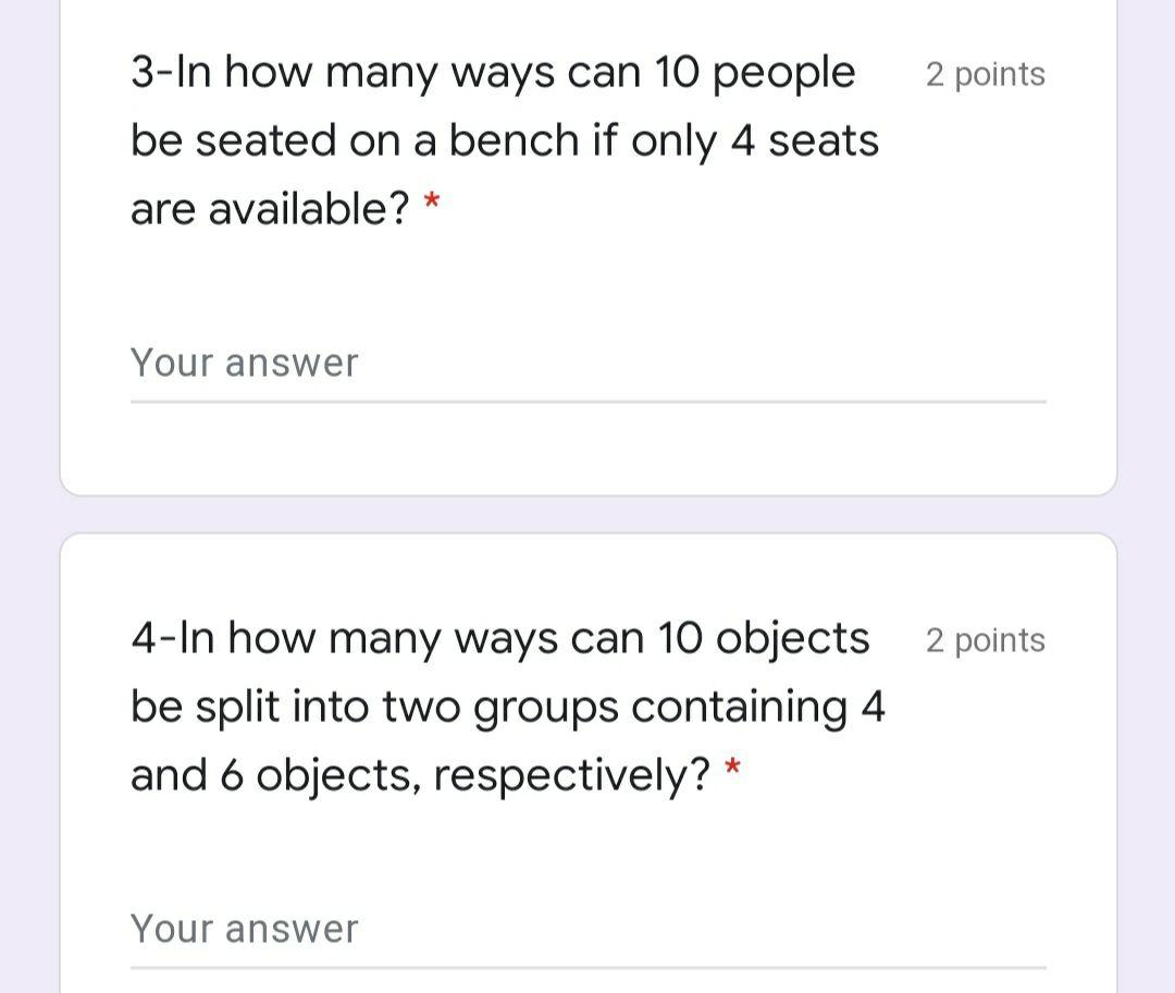 Solved 2 points 3-In how many ways can 10 people be seated | Chegg.com
