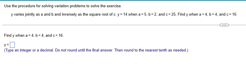 Solved Use the procedure for solving variation problems to | Chegg.com