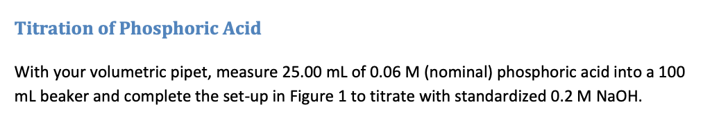 Solved Plot the titration curve for NaOH against H3PO4, and | Chegg.com