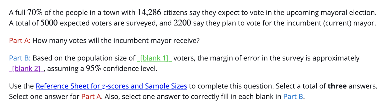 Solved A full 70% of the people in a town with 14,286 | Chegg.com