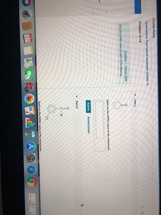 Solved Home Problem 12.18 Constants I Periodic Table CH3 CH | Chegg.com