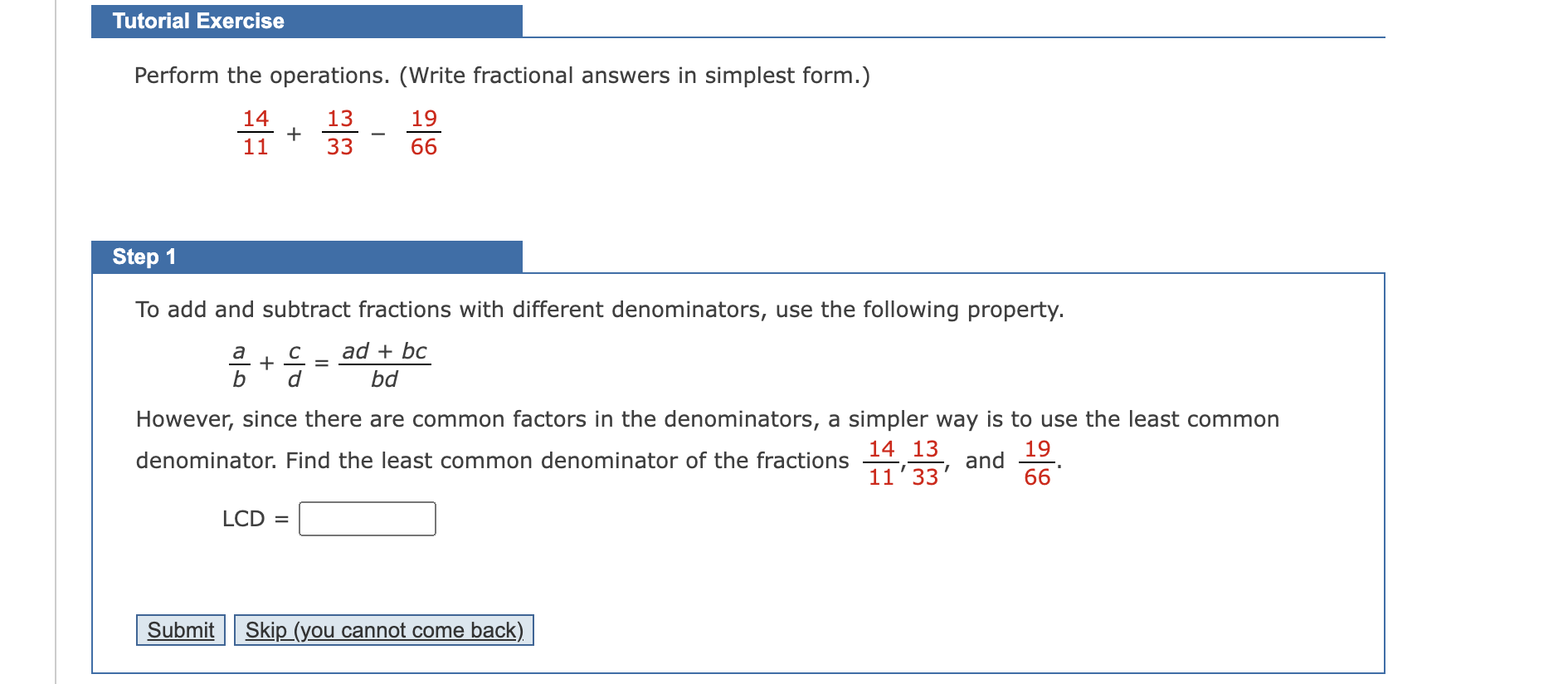 Solved Tutorial Exercise Perform the operations. (Write | Chegg.com
