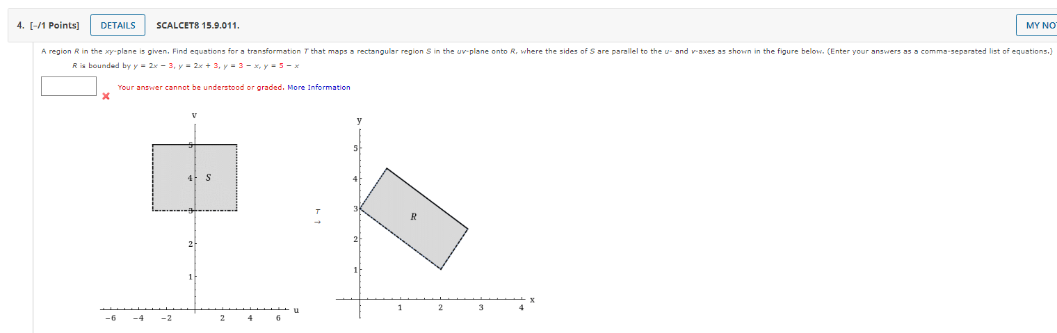 Solved 4. (-/1 Points] DETAILS SCALCET8 15.9.011. MY NO A | Chegg.com