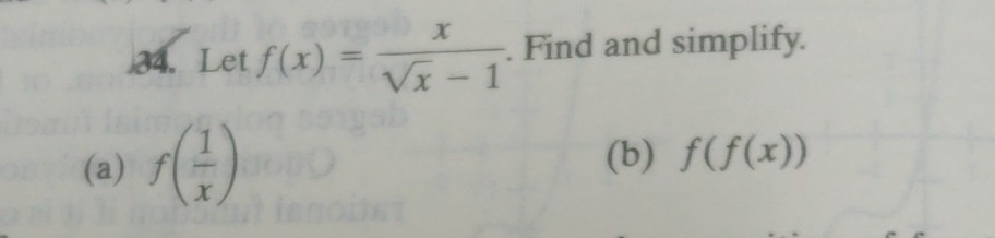 Solved 2. For f(x) x2x and g(x) 2/(x +3), find each value. | Chegg.com
