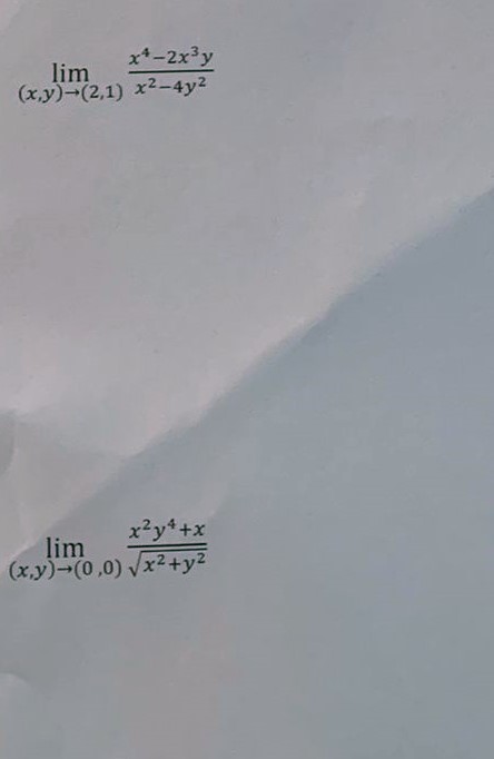 Solved If the limit does not exist, be sure to show paths | Chegg.com