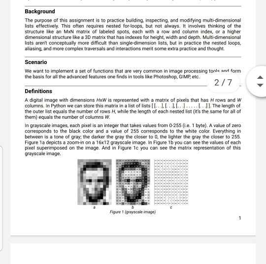 Solved Background The purpose of this assignment is to | Chegg.com