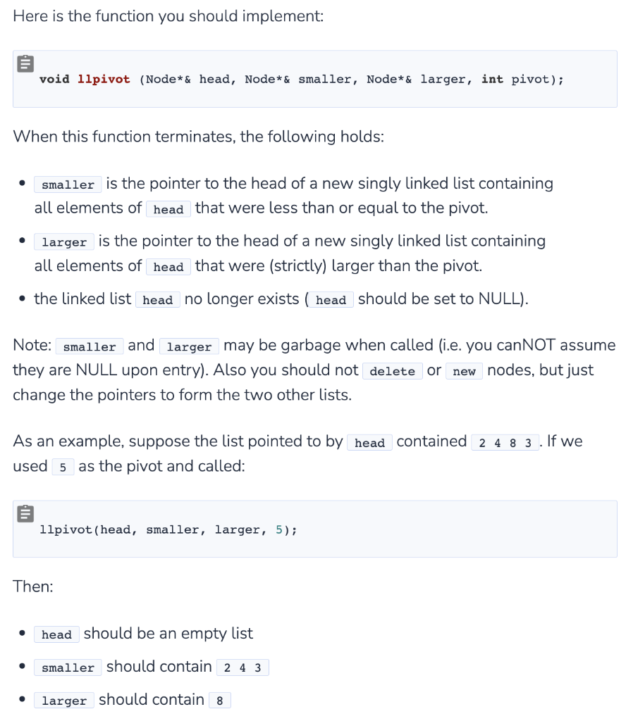 Solved In this problem you will practice implementing | Chegg.com