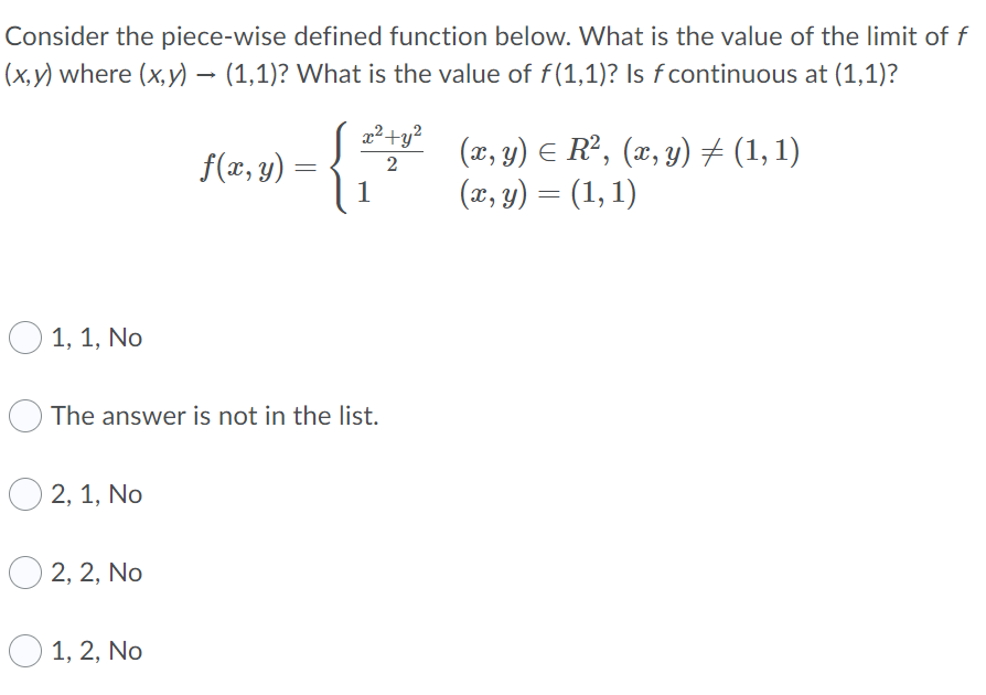 Solved Consider the piece-wise defined function below. What | Chegg.com