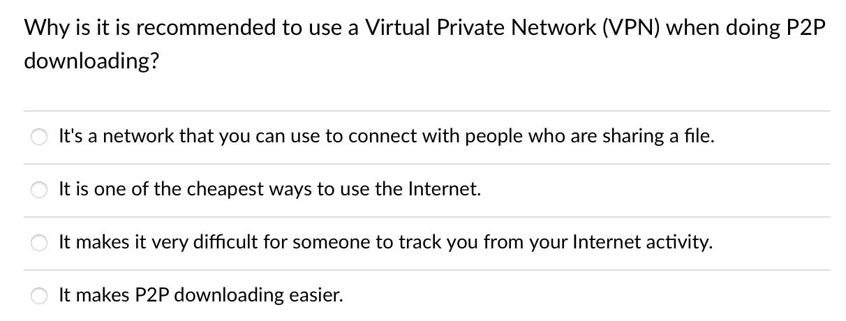 Solved In P2P context, a leech is A virus that reads | Chegg.com