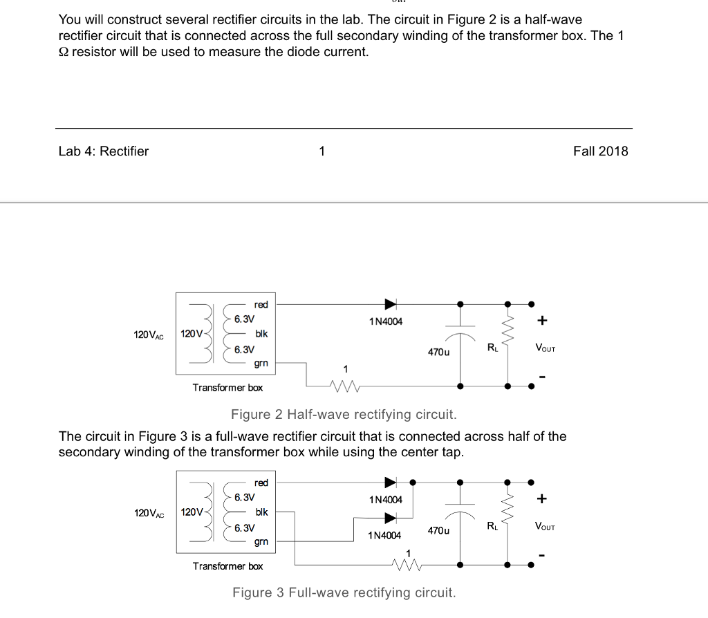 Solved Question 1. Calculate the theoretical ripple voltage, | Chegg.com