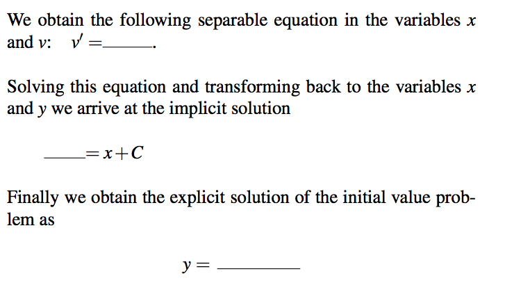 Solved In case an equation is in the form y = f(ax+by+c), | Chegg.com