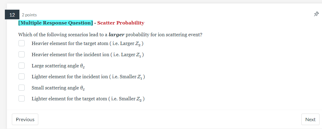 Solved [Multiple Response Question] - Scatter Probability | Chegg.com