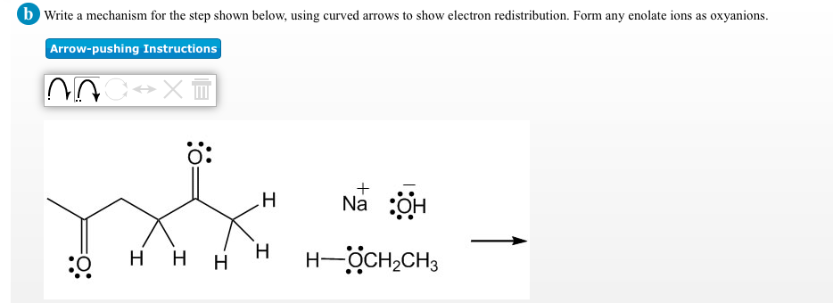 Solved Write a mechanism for the step shown below, using | Chegg.com