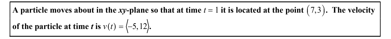 Solved Find the speed and parametric equations to describe | Chegg.com