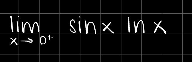 Solved limx→0+sinxlnx | Chegg.com
