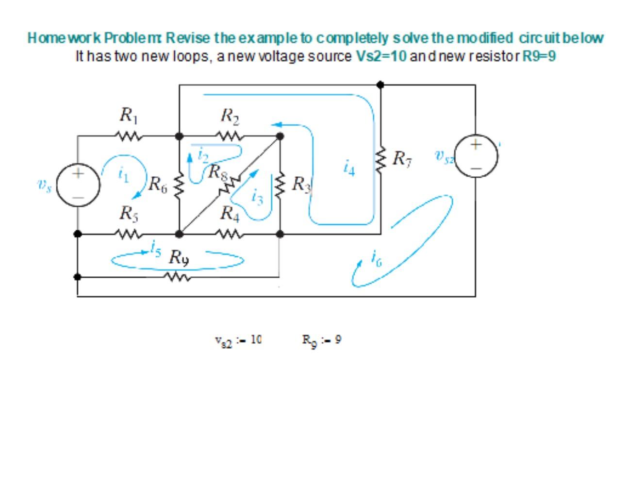 Solved Home work Problem Revise the example to completely s | Chegg.com