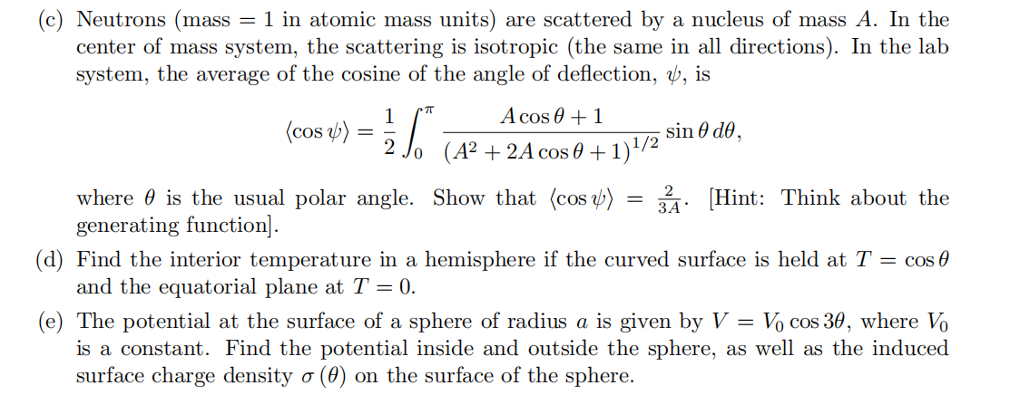 Solved 1 S." (c) Neutrons (mass = 1 in atomic mass units) | Chegg.com