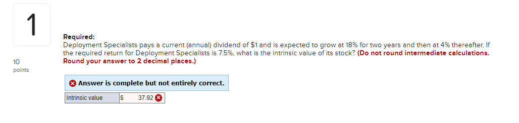 Solved Required: Deployment Specialists pays a current | Chegg.com