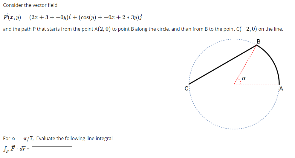 Solved Consider the vector field | Chegg.com