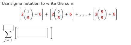 Solved Use sigma notation to write the sum. 1 3(1) 3(2) 3(3) | Chegg.com