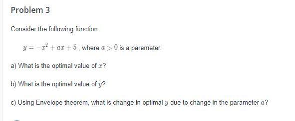 Solved Problem 3 Consider the following function y = -12 + | Chegg.com