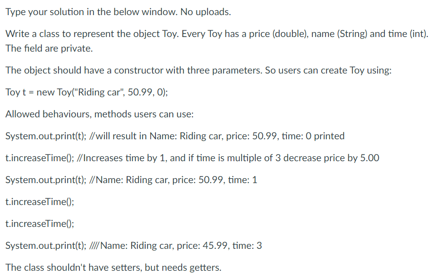 Solved Type your solution in the below window. No uploads. | Chegg.com