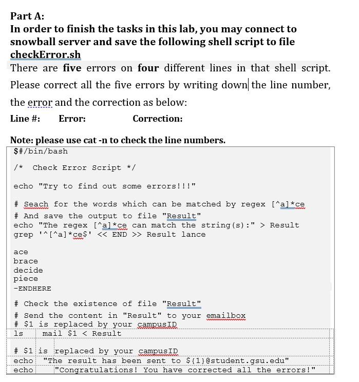 Solved In order to finish the tasks in this lab, you may | Chegg.com