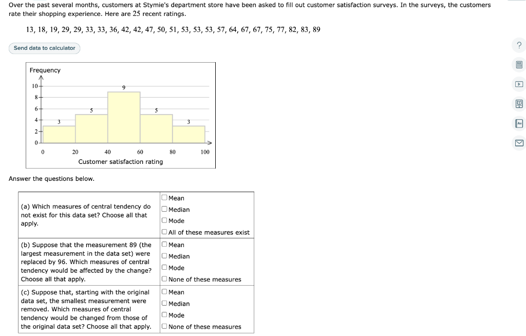 Solved Over the past several months, customers at Stymie's | Chegg.com