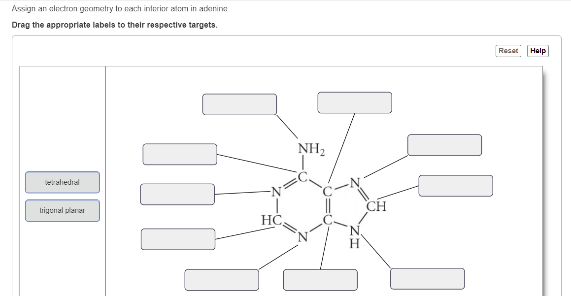 Solved Assign an electron geometry to each interior atom in | Chegg.com Solved Assign an electron geometry to each interior atom in | Chegg.com