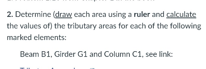 Solved 2. Determine (draw each area using a ruler and | Chegg.com