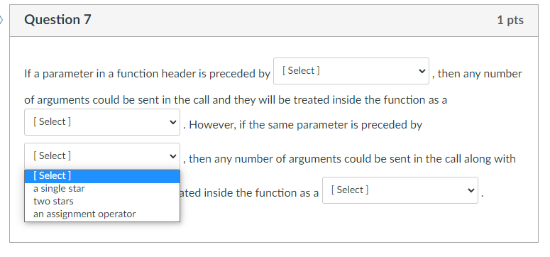 Solved If a parameter in a function header is preceded by | Chegg.com