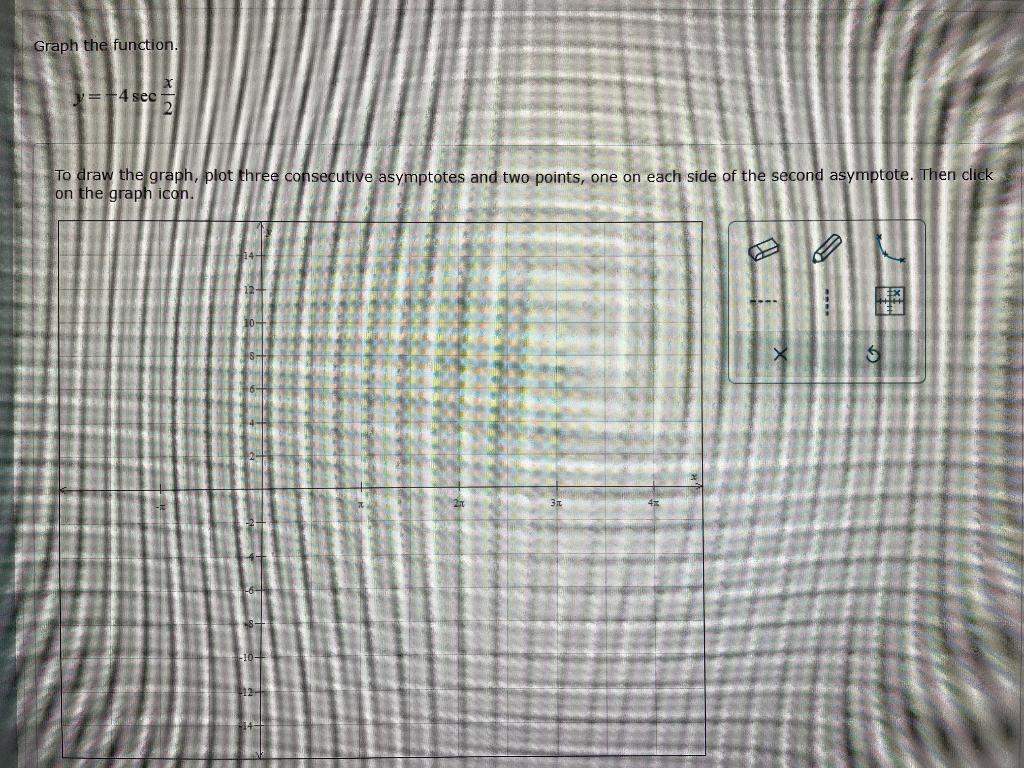 Solved Graph the function. y = esc 47x To draw the graph, | Chegg.com