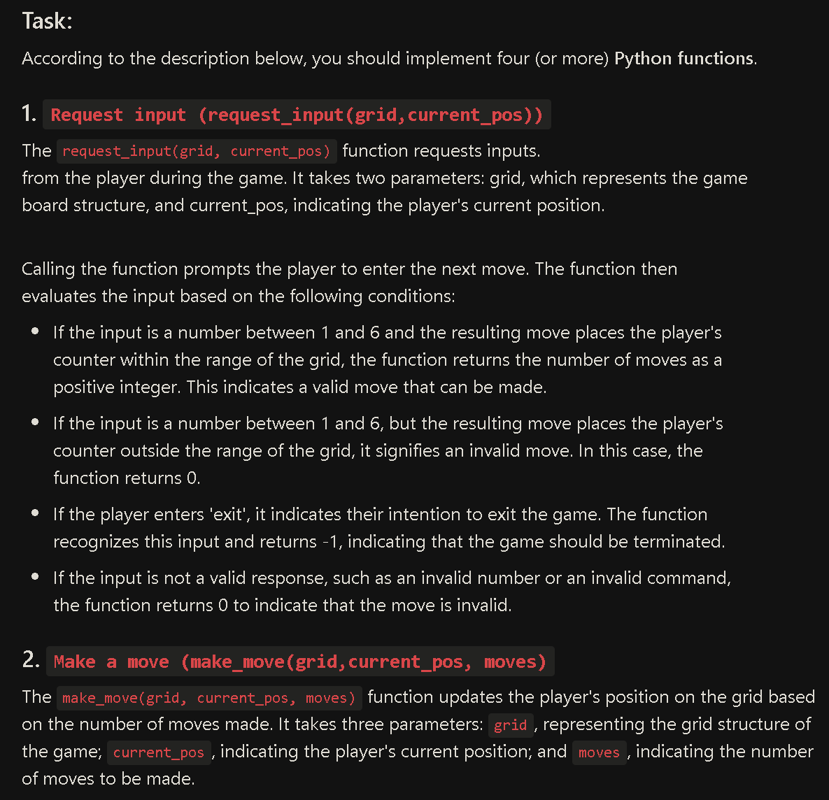Solved Question: Write the code in python meeting all | Chegg.com