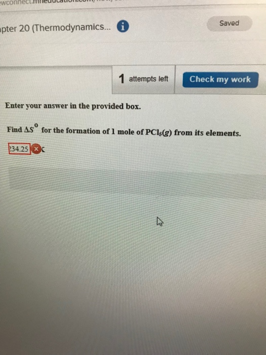 Solved 1 attempts left C Check my work Select the single | Chegg.com