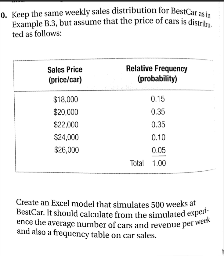solved-0-keep-the-same-weekly-sales-distribution-for-chegg