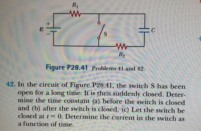 Solved R2 Figure P28.41 Problems 41 and 42. 42. In the | Chegg.com