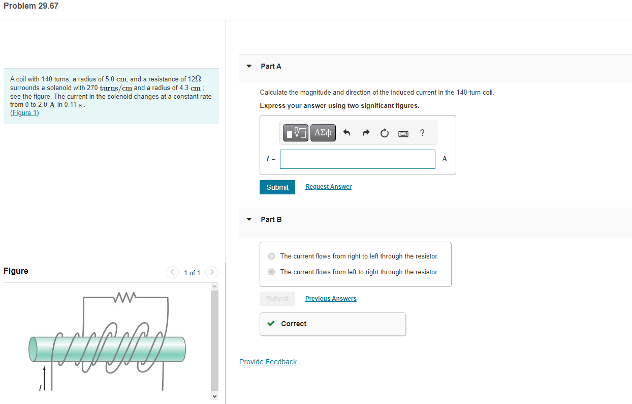 Solved A coil with 140 turns, a radius of 5.0 cm, and a | Chegg.com