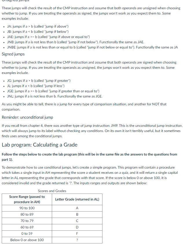 Solved Assembly Code x86: Use this templet for | Chegg.com