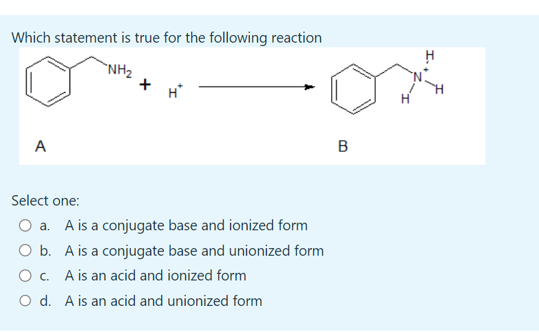 Solved Which statement is true for the following reaction | Chegg.com