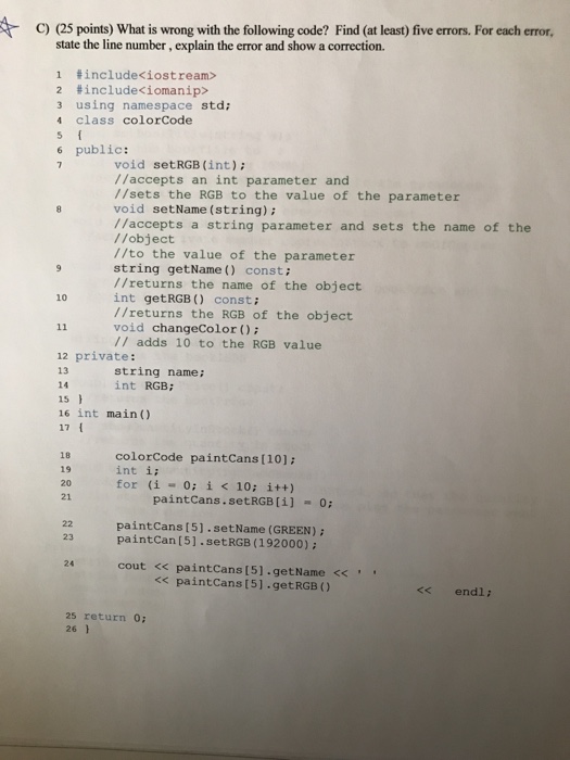 Solved A 16 Points Given The Following Struct Struct