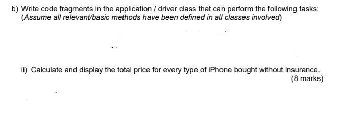 Solved Given the following template of abstract superclass | Chegg.com