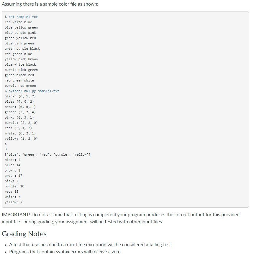 Solved Summary In this assignment, you will be tabulating | Chegg.com