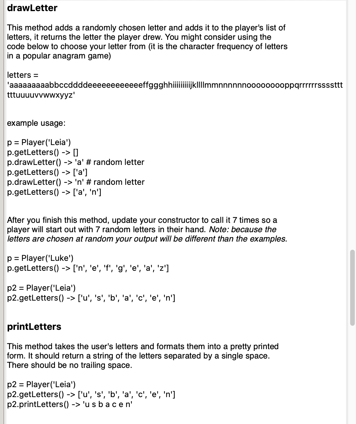 Solved Create a new class Player Data Members name A string | Chegg.com