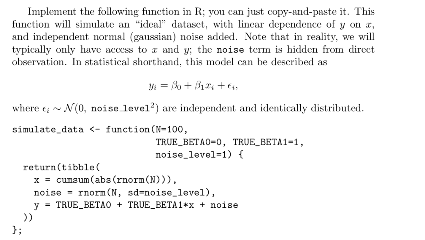 Solved Implement the following function in R; you can just | Chegg.com