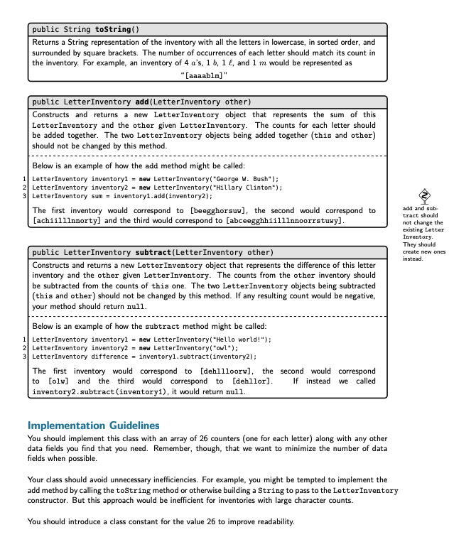Solved Overview In this assessment, you will implement a | Chegg.com