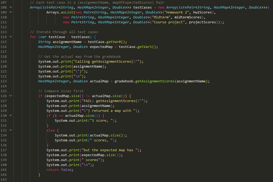 Solved 6.11 LAB: Course gradebook with HashMap Step 1: | Chegg.com