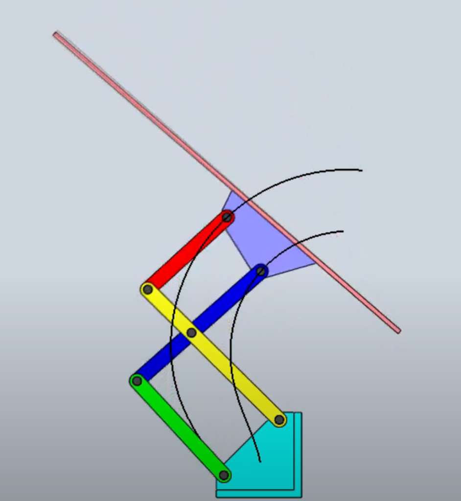 Solved Draw the kinematic diagram for this mechanism. On | Chegg.com